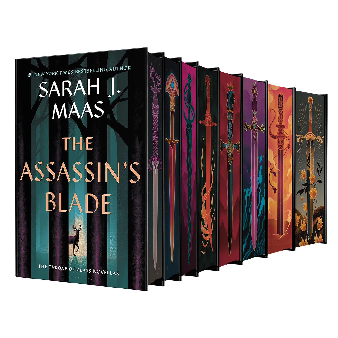 Throne of Glass Limited Edition Set (4-6 weeks) – Custom Sprayed Edges